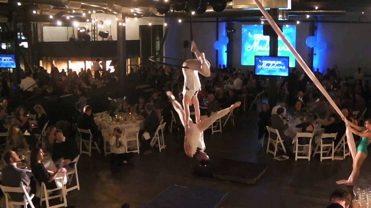 Terpsichore Duo Tippy Hoop at Charity Auction - YouTube
