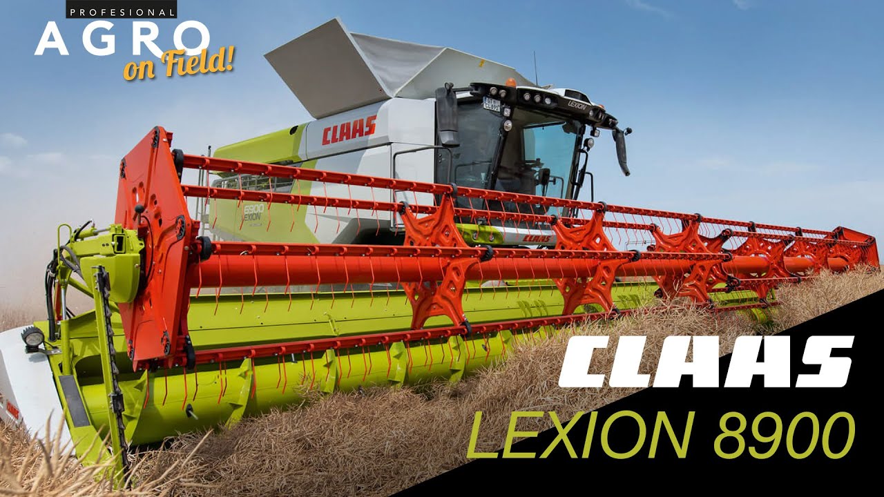 CLAAS LEXION 8900 - YouTube
