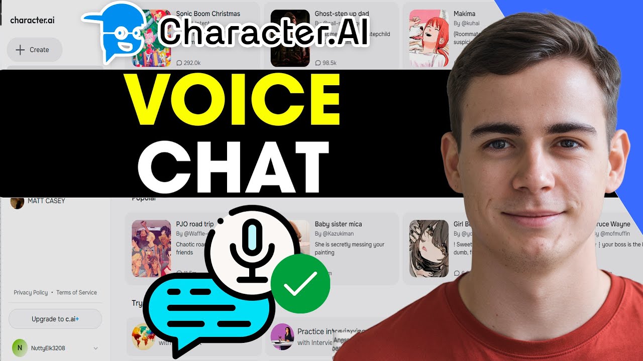 How To Use Voice Chat on Character AI (EASY) - Character AI Voice Calls ...