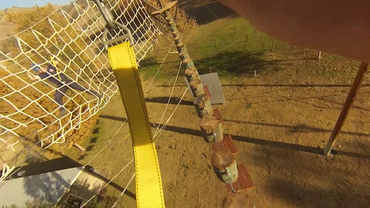 Wonder Valley Ropes Course Experience - YouTube