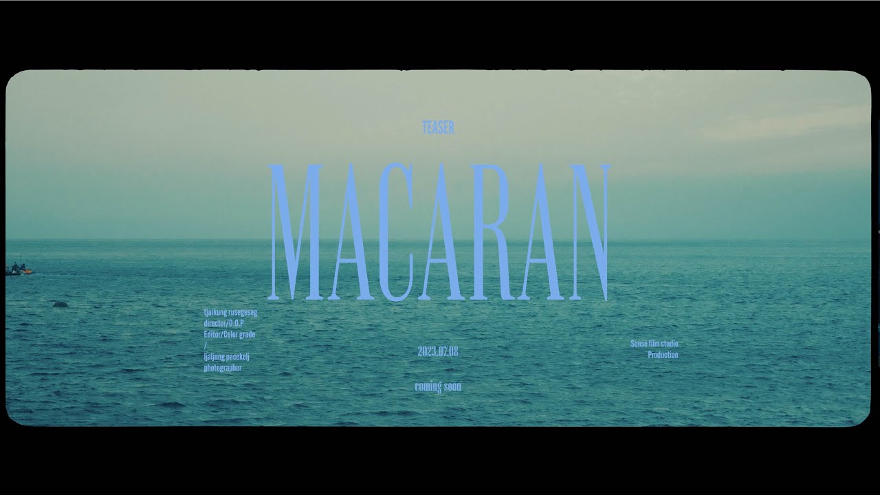 macaran旭海·海祭 short film 2023【Teaser】 - YouTube