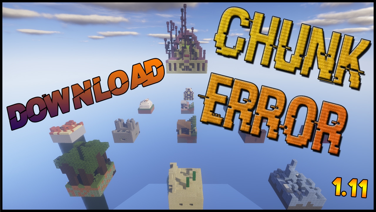 Download CHUNK ERROR per Minecraft 1.11 - Survival Map [Anima] - YouTube