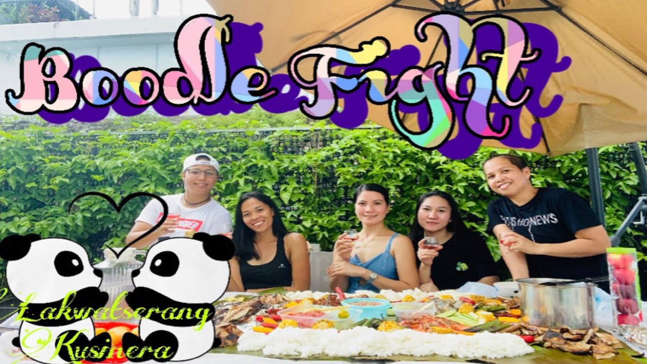 Boodle Fight and Bonding With Friends - YouTube
