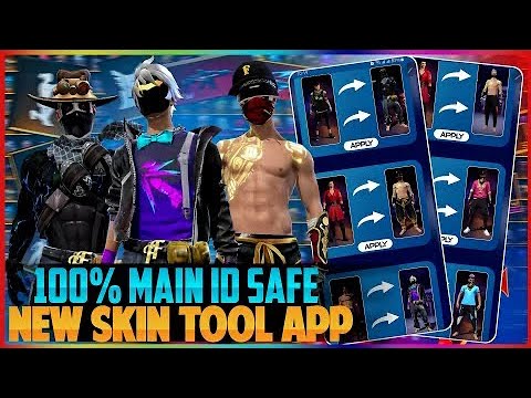 AG SKIN TOOL V84 || Antiban Skin Tools Pro | Free Fire Skin Tool App ...