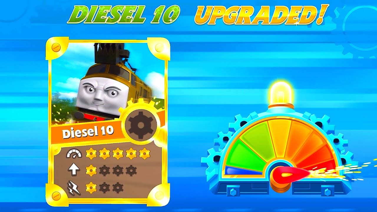 Diesel 10 train upgraded! Thomas & Friends: Go Go Thomas! - YouTube