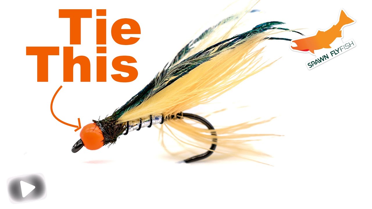 Shallow Water Streamer - Fly Tying Tutorial - Fly Pattern for Coastal ...