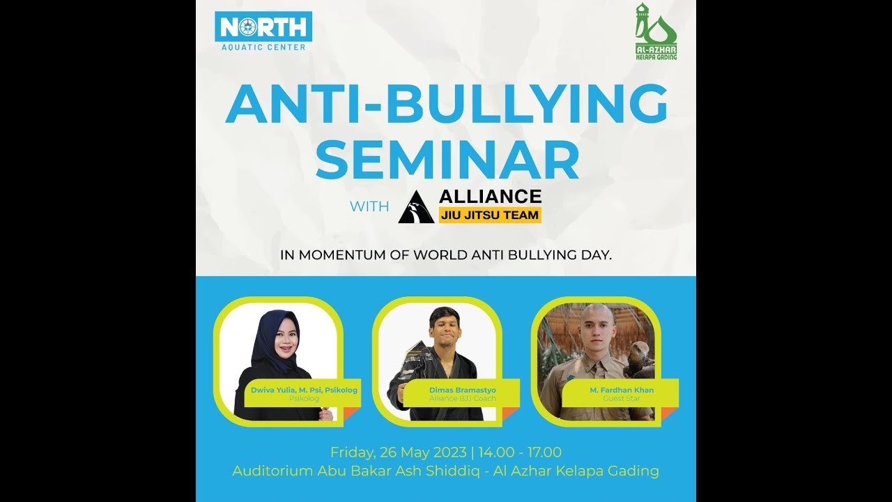 SEMINAR ANTI-BULLYING WITH ALLIANCE JIU JITSU TEAM 2023 - YouTube