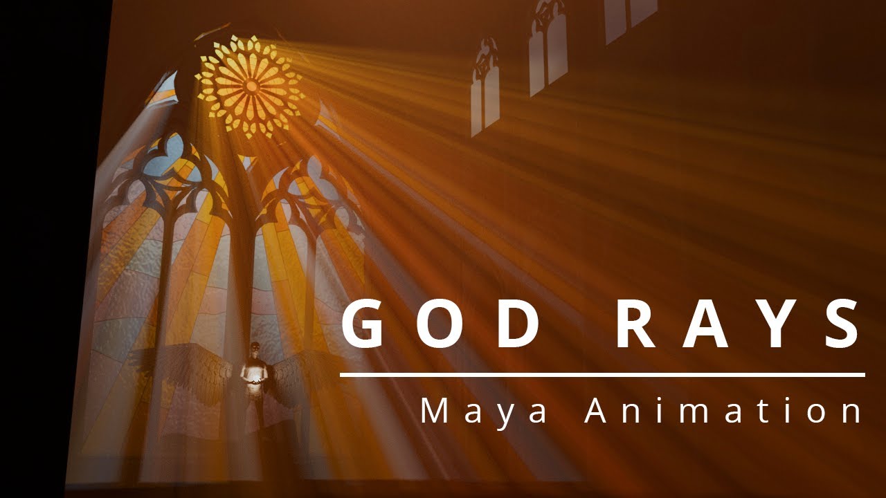 God Rays - A Maya Animation - YouTube
