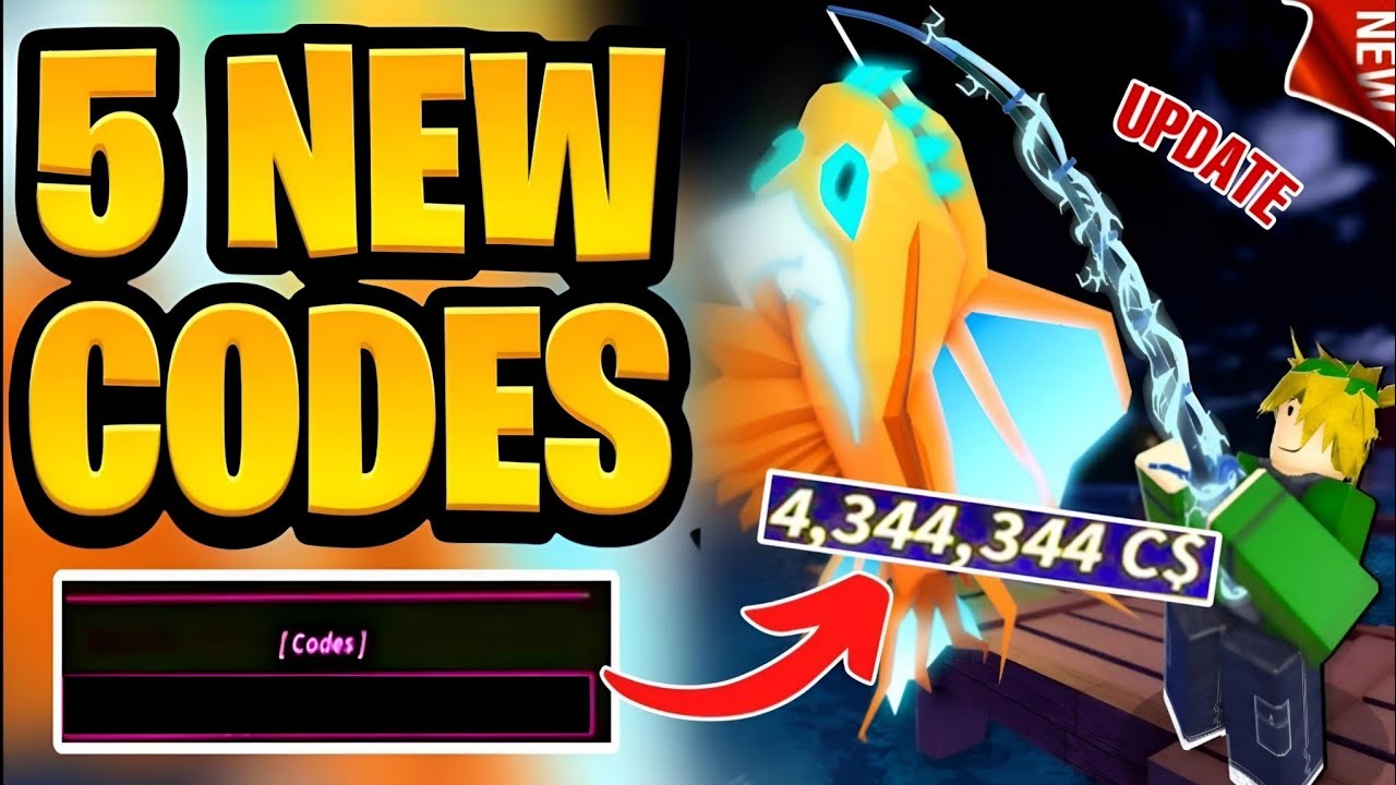 HOLIDAY UPDATE⚡️ ALL NEW WORKING CODES FOR FISCH ,FISCH NEW CODES ...