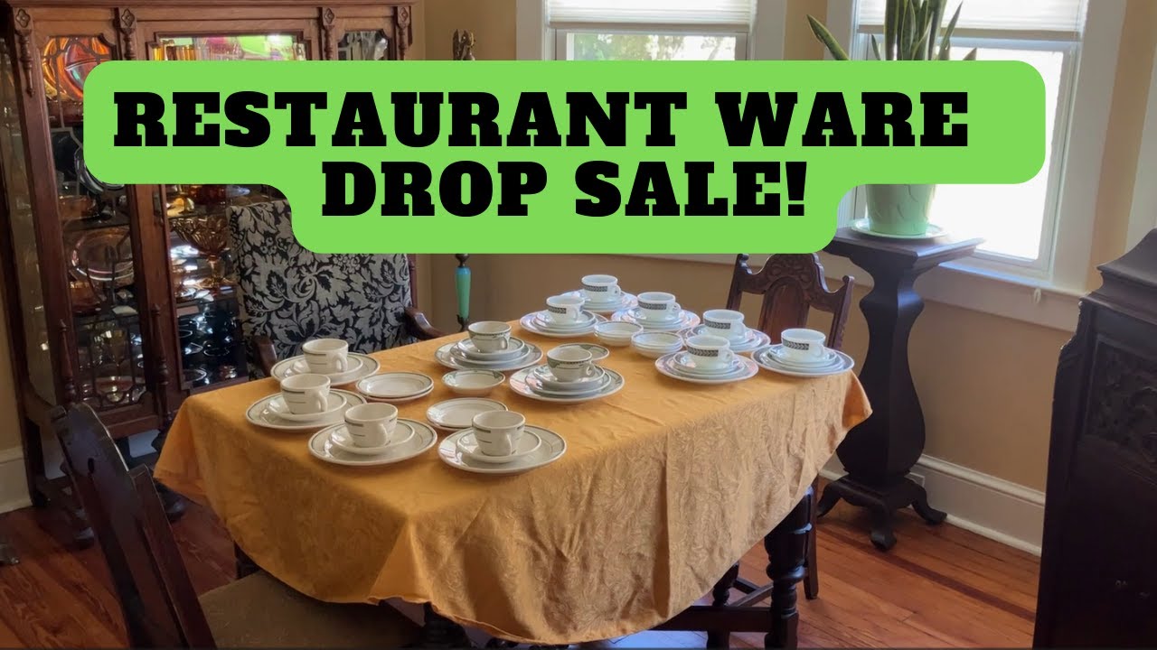 Restaurant Ware Drop Sale! - YouTube