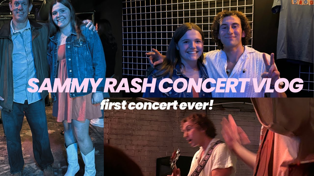 SAMMY RASH CONCERT | winston salam + my first concert ever! - YouTube