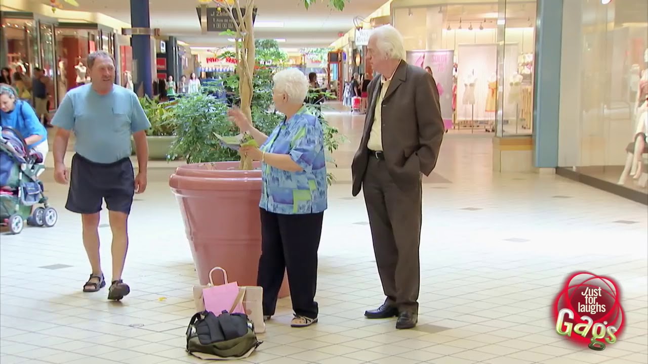Funny Just For Laughs GAGS Epic Old Man - Mistaken Thief Prank Prank ...