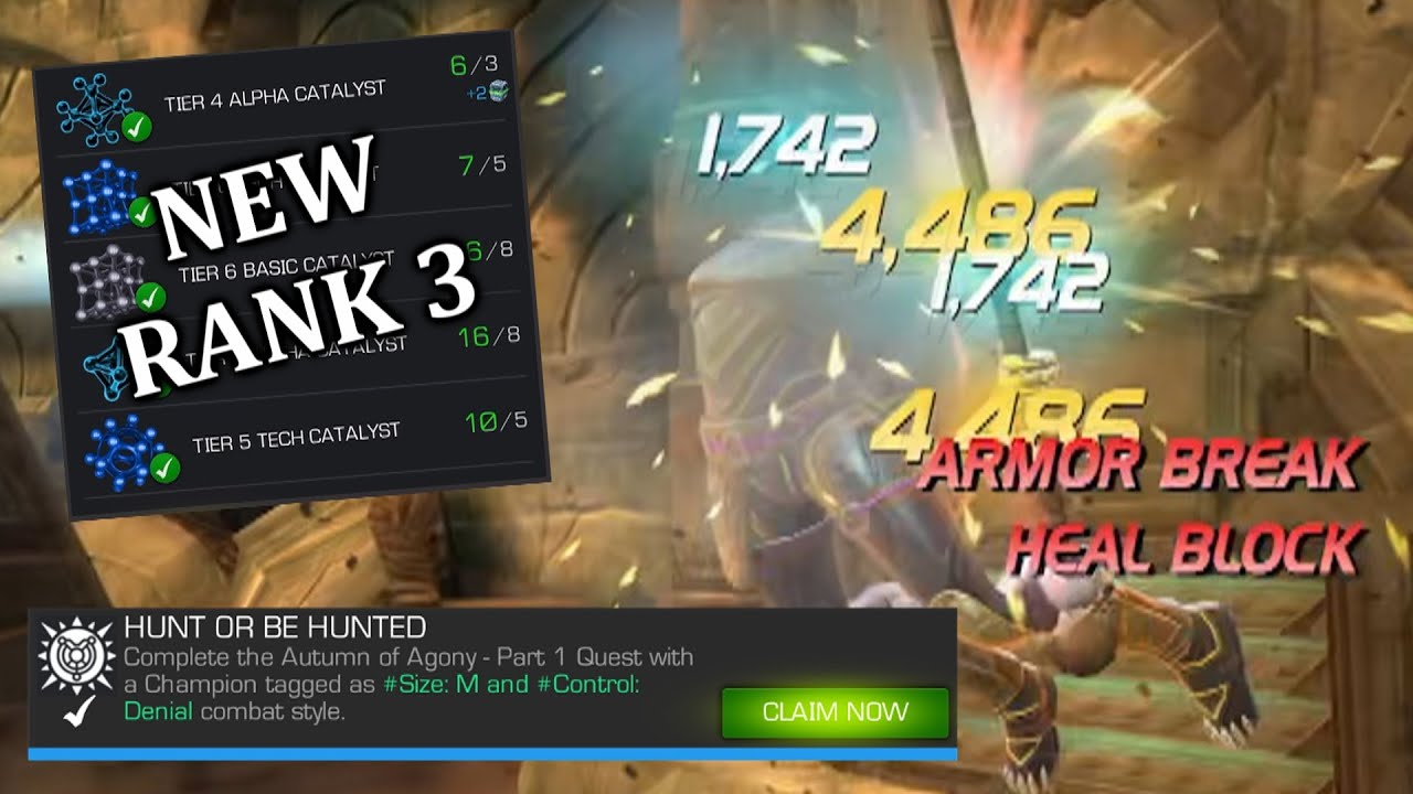 I took this Champ to RANK 3 and got an Objective - YouTube