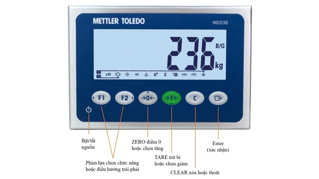 Hiệu chuẩn cân IND231/236 - YouTube