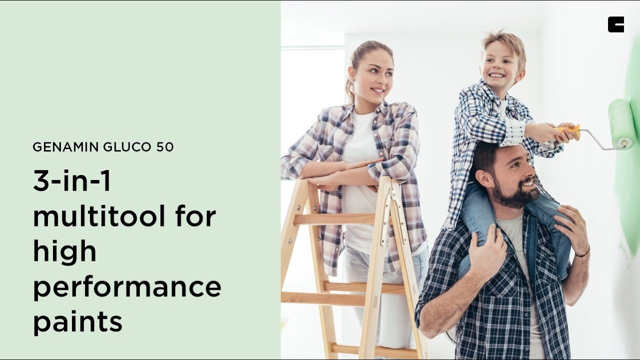 Genamin Gluco 50: 3-in-1 multitool for high performance paints - YouTube