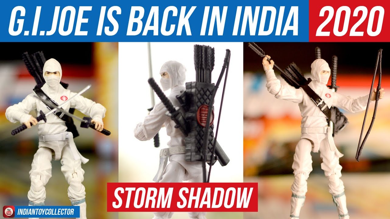 Now in India - GI JOE Retro line 2020 Flipkart Exclusive Storm Shadow ...