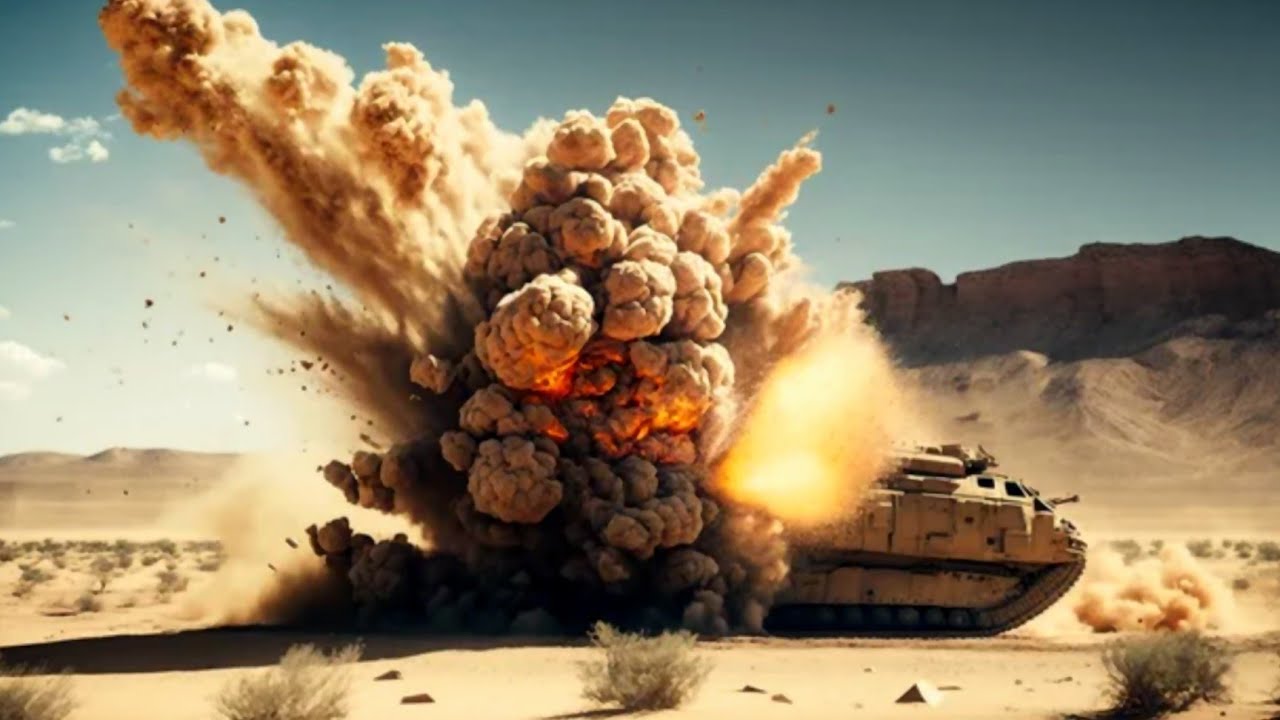 Terrifying Melee Combat! Russian T-90 Tanks Against Ukrainian Leopard ...