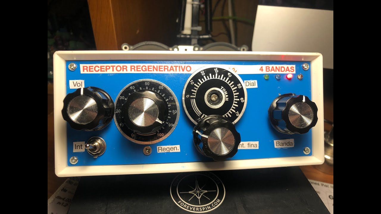 4 Band Regen Receiver - YouTube