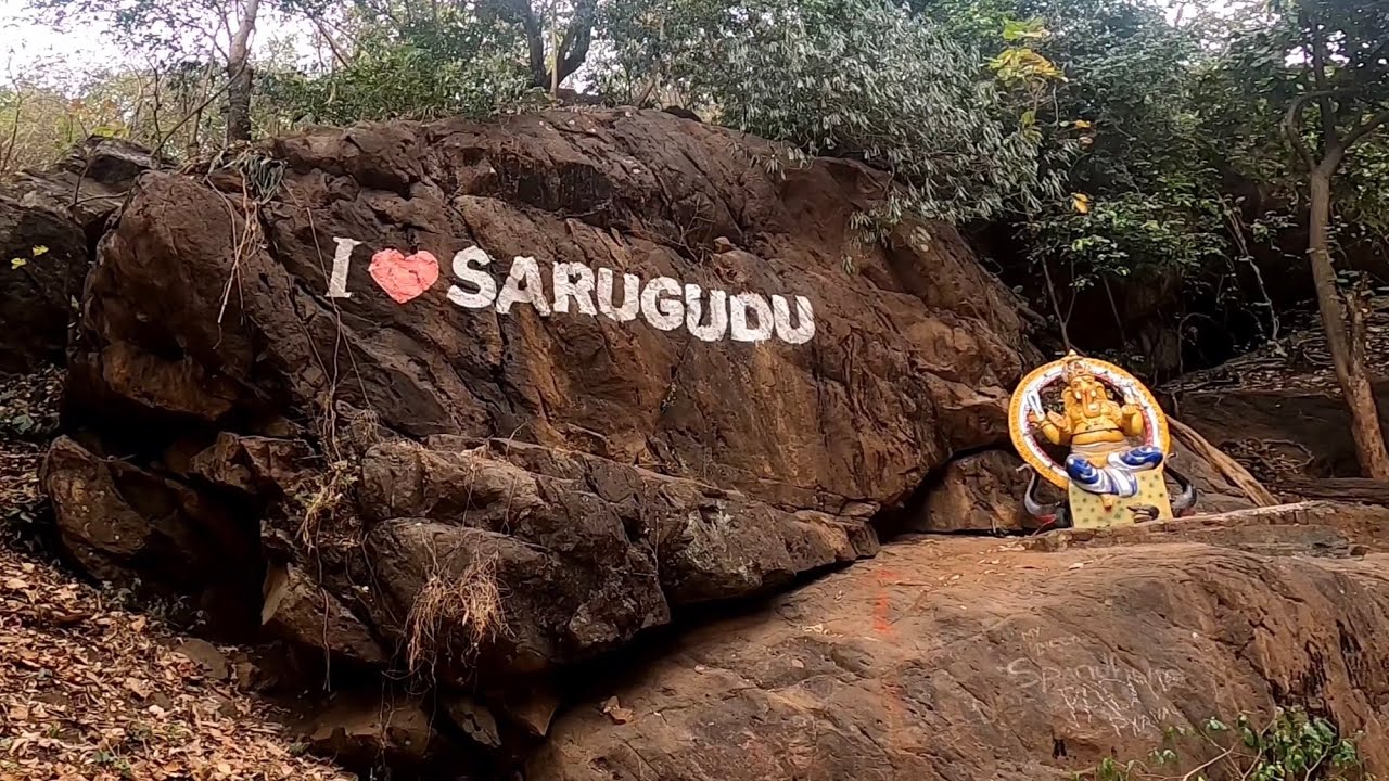 || Sarugudu waterfalls || sarugudu || 2023 || Visakhapatnam ...