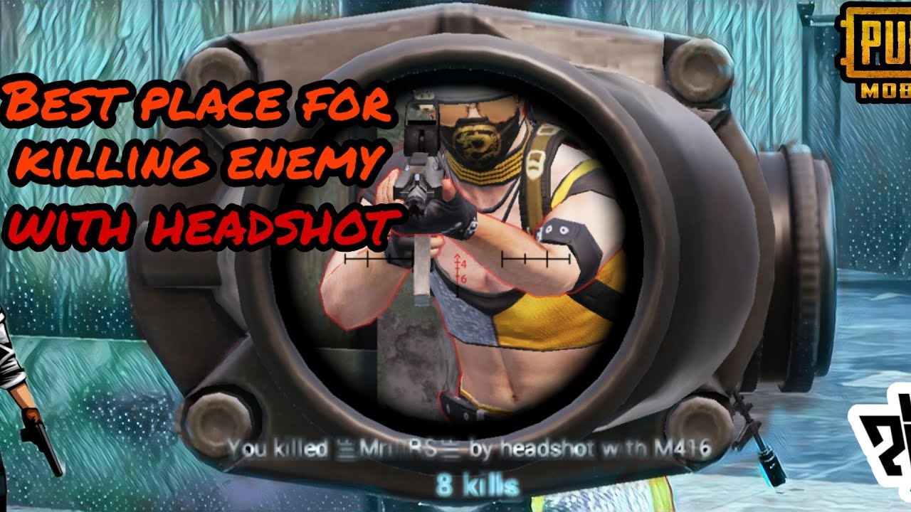 BEST PLACE IN PUBG MOBILE TDM FOR KILLING ENEMY WITH HEADSHOT [TRIPURA TECHNOLOGY] - YouTube