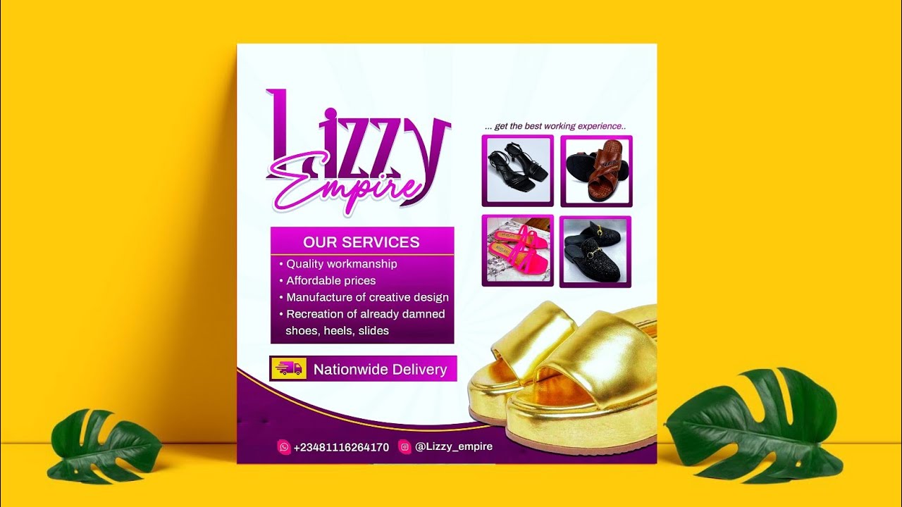 How to create flyer in pixellab | fashion flyer design | Pixellab ...