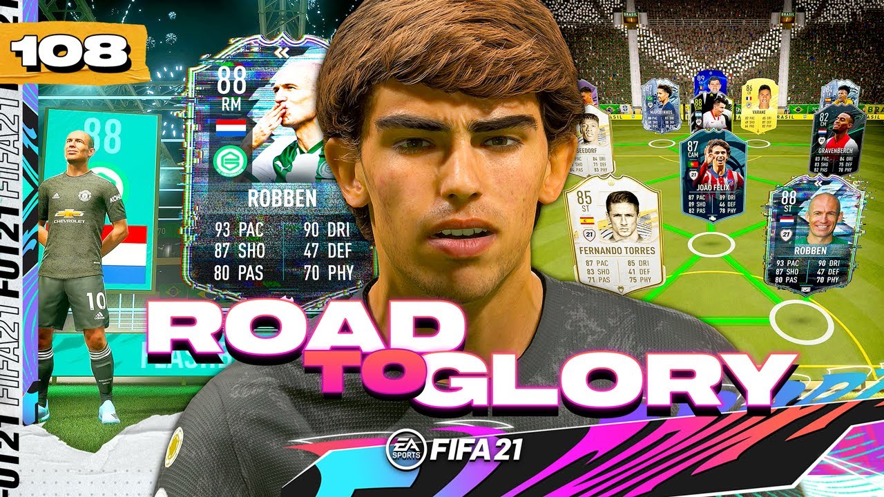 FIFA 21 ROAD TO GLORY #108 - FLASHBACK ROBBEN TO THE RESCUE!! - YouTube