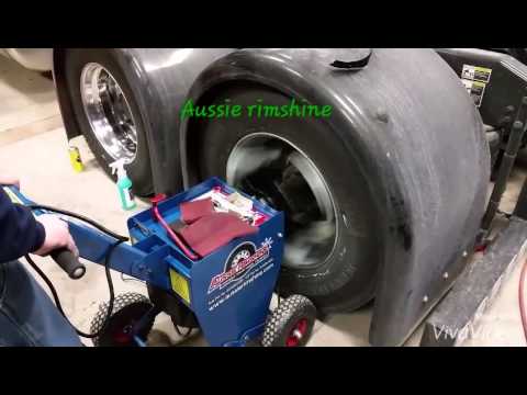 Peterbilt 389 Trying out my new Aussie Rimshine machine - YouTube