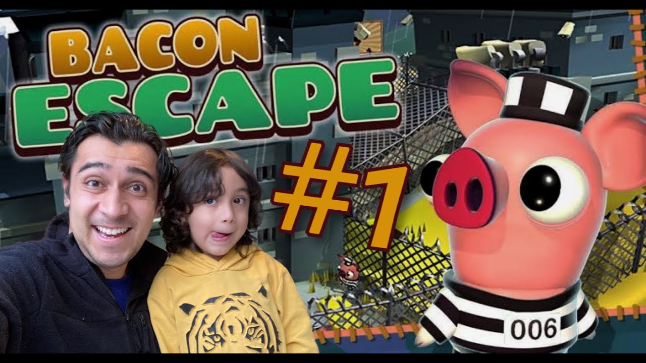 Bacon Escape - Episodio 1 | Juguemos Juntos con Angel & Pablo - YouTube