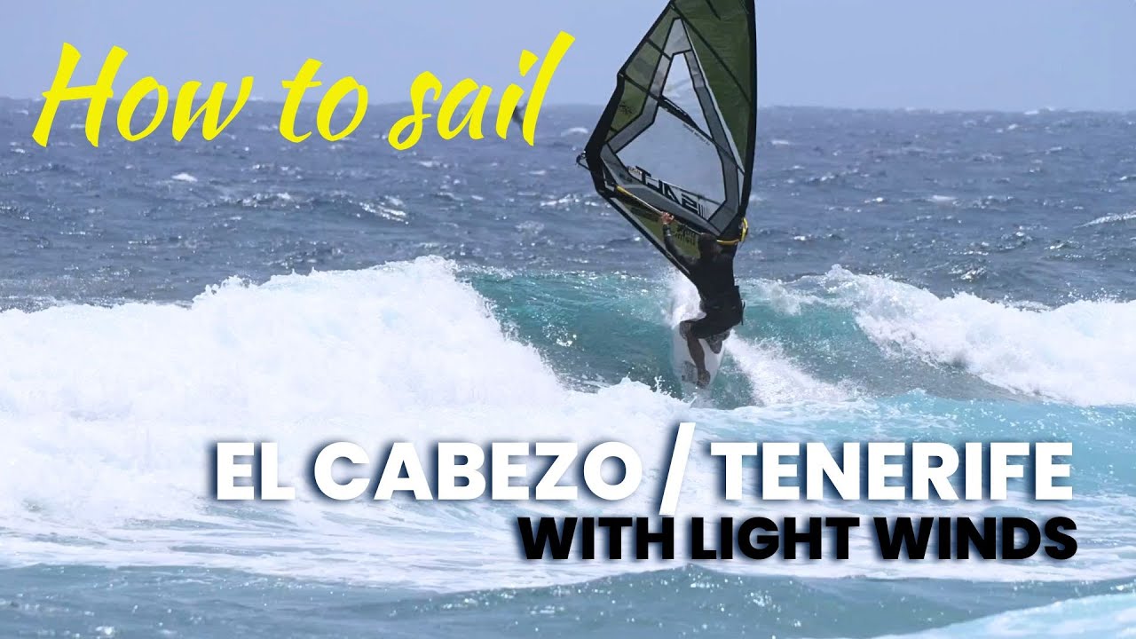 How to sail el El Medano /Cabezo with light wind. Josep talks about how is the spot with light ...