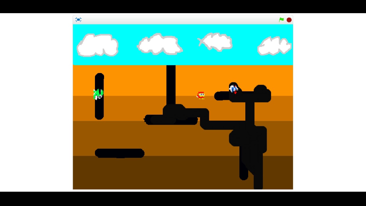 Dig Dug game (Scratch video) - YouTube