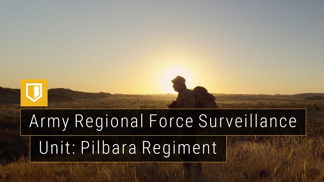 Army Regional Force Surveillance Unit: Pilbara Regiment - YouTube