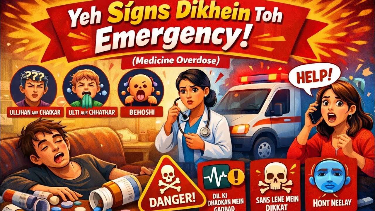 Overdose ke Early Warning Signs🚫 | Ignore Kiya Toh Risk Hai!”😳 - YouTube