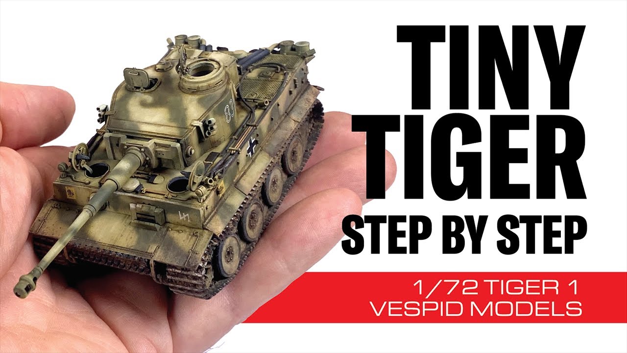 My FAVOURITE model to date! The stunning Vespid Models Tiger 1 in 1/72 ...