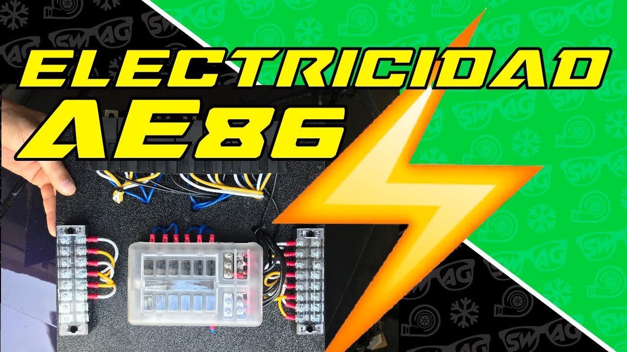 🕋 TOYOTA TRUENO Fuse/Relay panel para el AE86 Hachiroku (Caja de ...