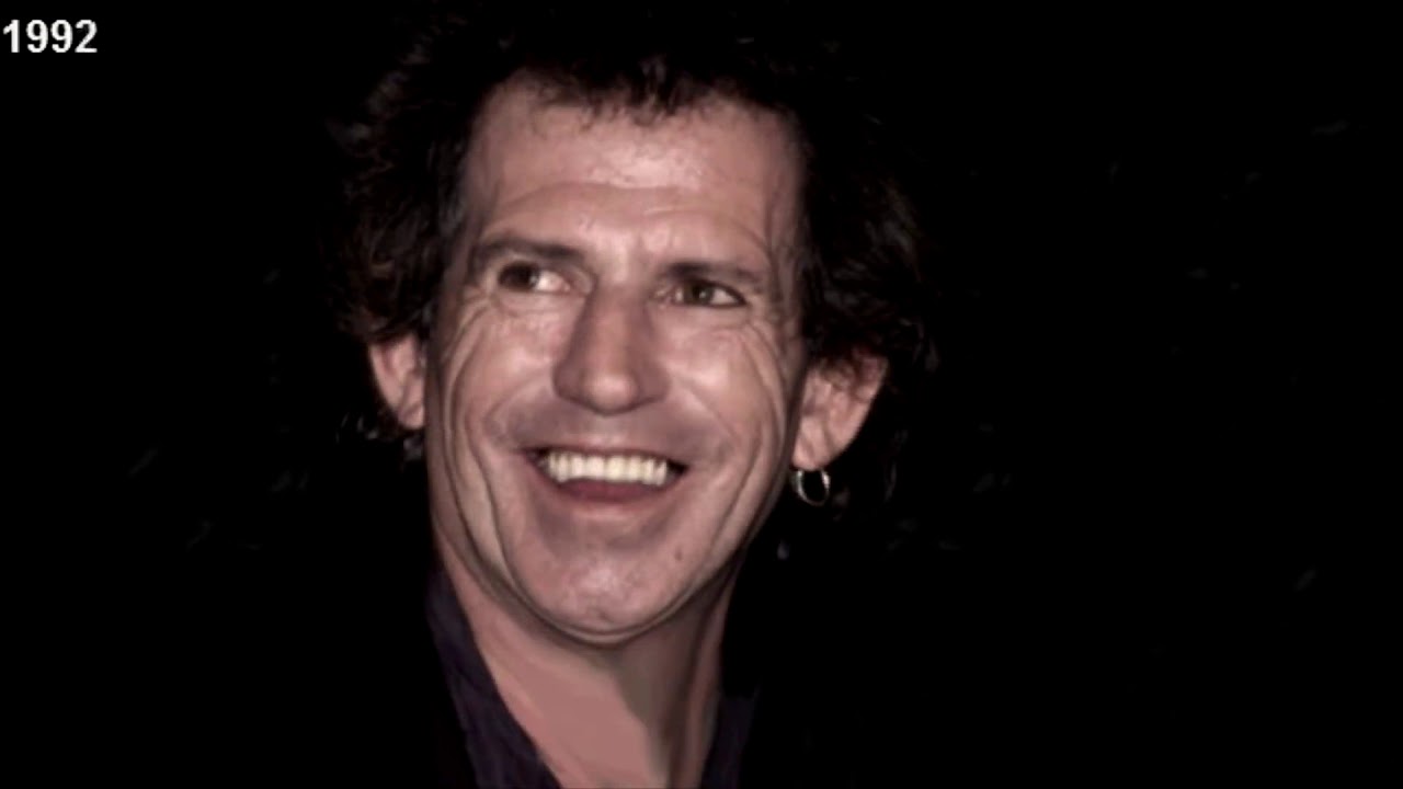 The Changing Faces of Keith Richards - YouTube