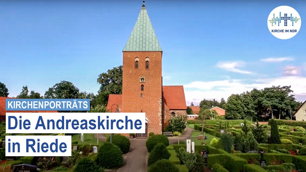 Die Andreaskirche in Riede im Landkreis Verden - YouTube