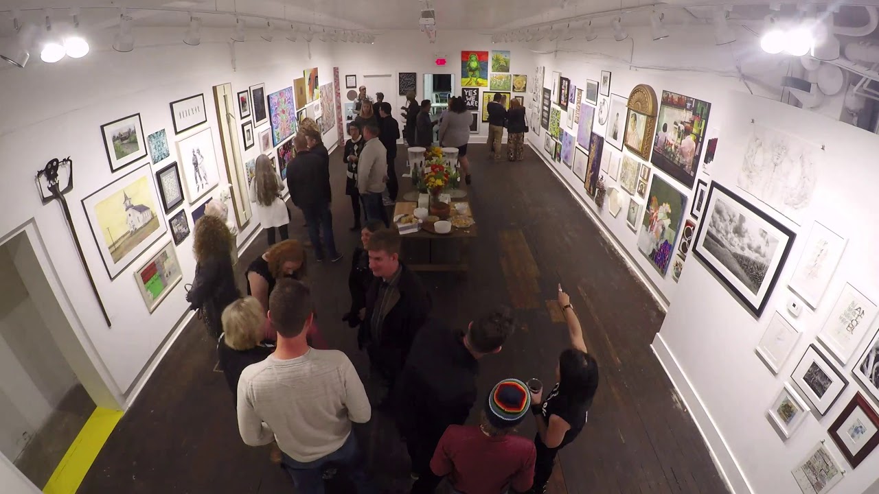 Split Gallery Grand Opening Time Lapse - YouTube