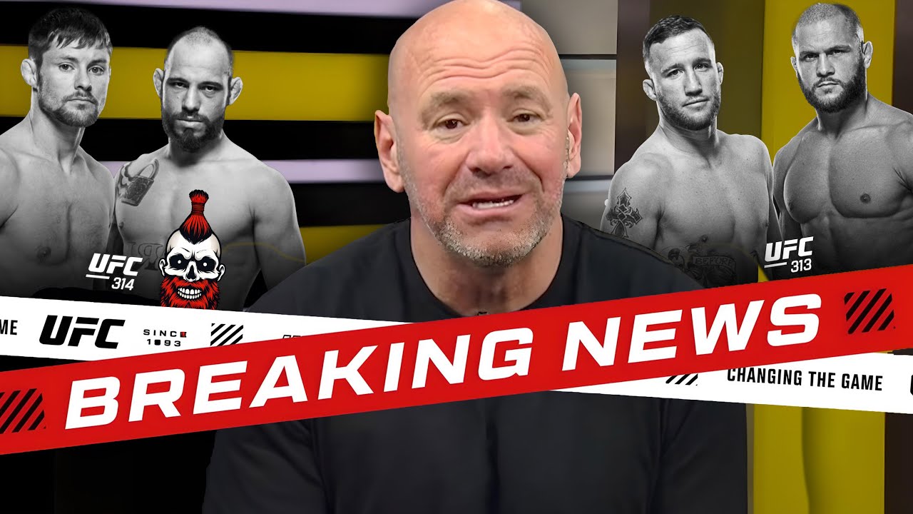 BREAKING UFC NEWS: Justin Gaethje vs Rafael Fiziev + Bryce Mitchell ...