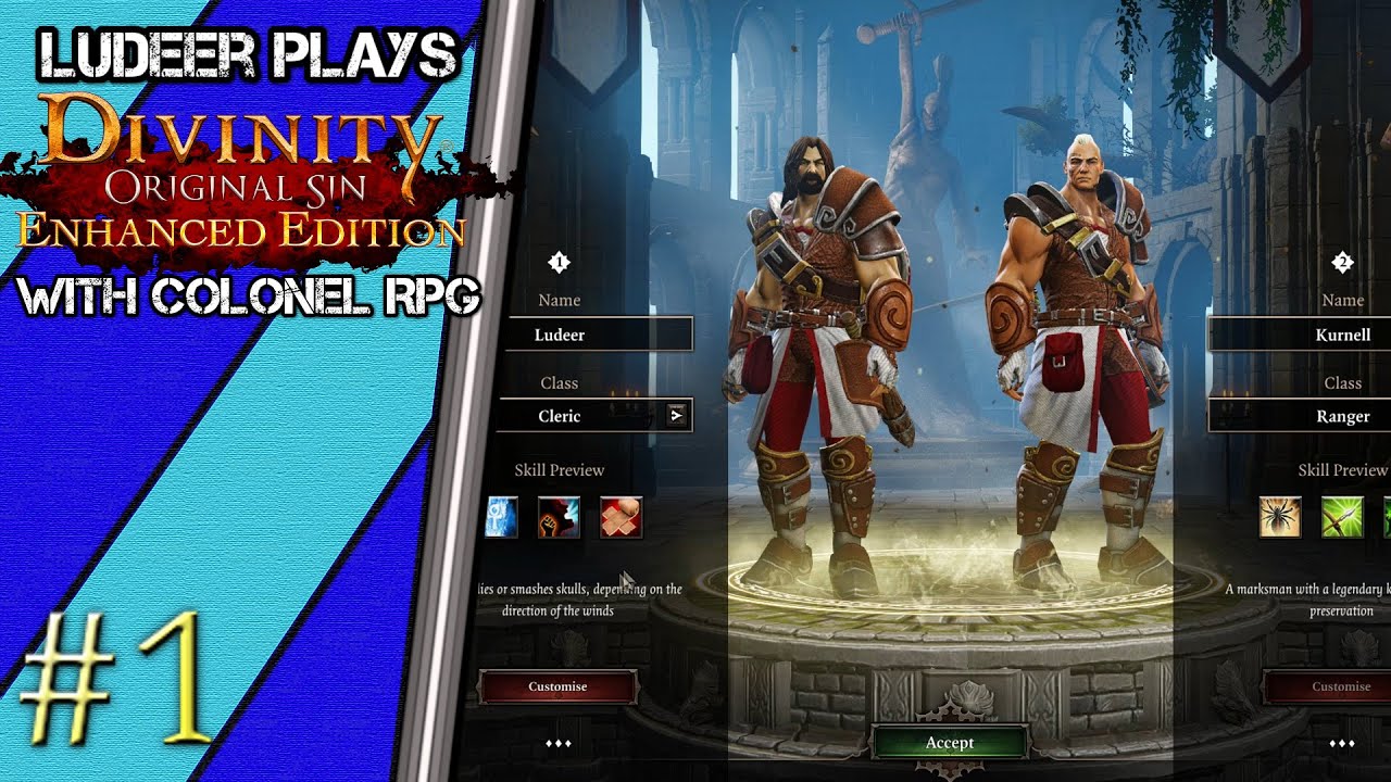 Divinity: Original Sin Enhanced Edition Coop - Part 1 - Character ...