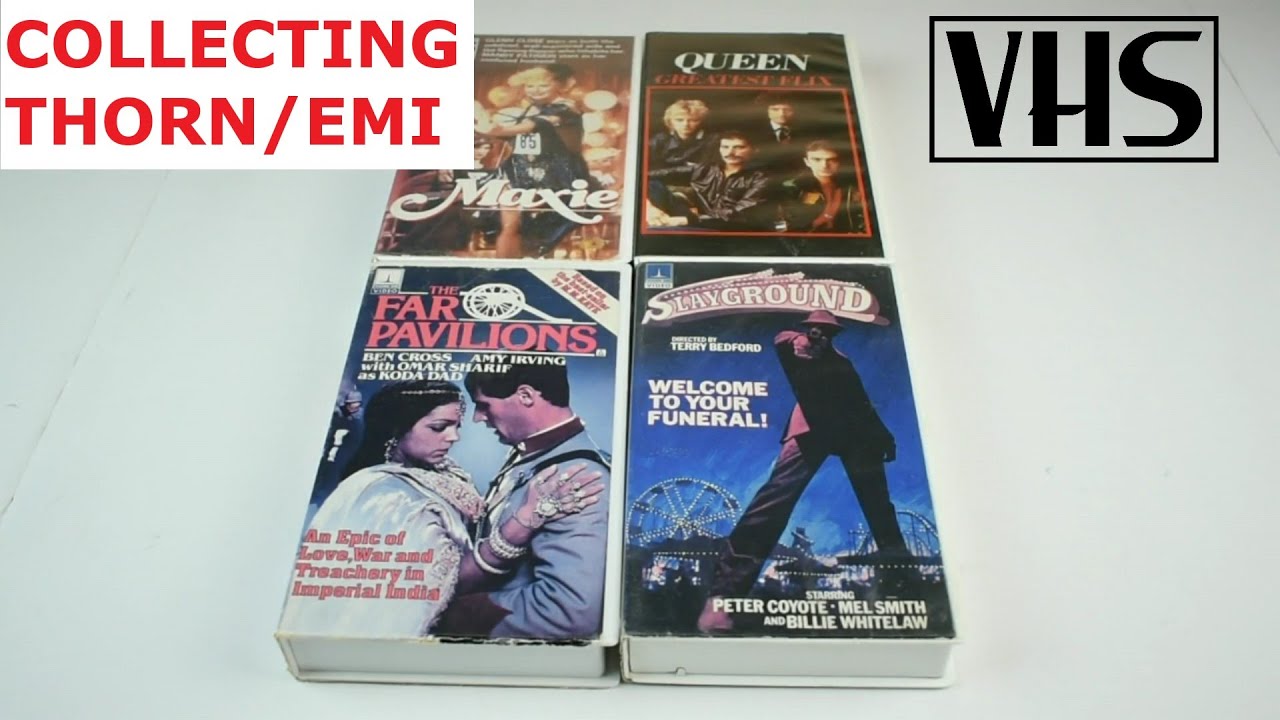 VHS Collecting - Thorn / EMI Book Style Hard Box History - YouTube