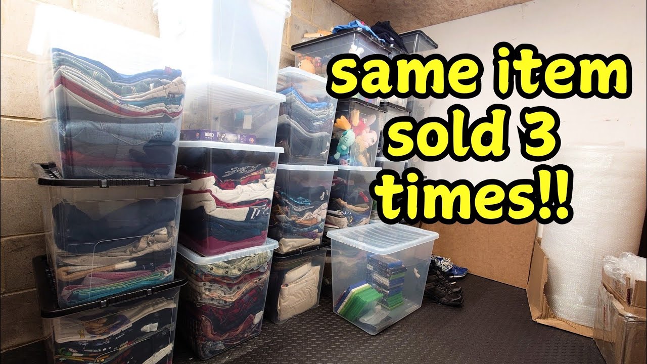 Selling The Same Item 3 Times!! A Resellers Day & Sales! - YouTube