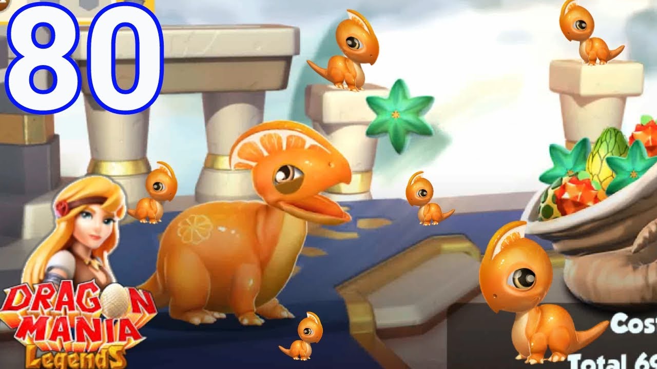 ORANGE DRAGON is Arrived | Dragon Mania Legends - Gameplay Walkthrough ...
