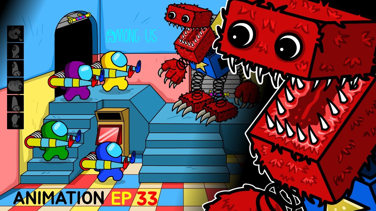 어몽어스 VS boxy boo 33화 AMONG US ANIMATION 33 - YouTube
