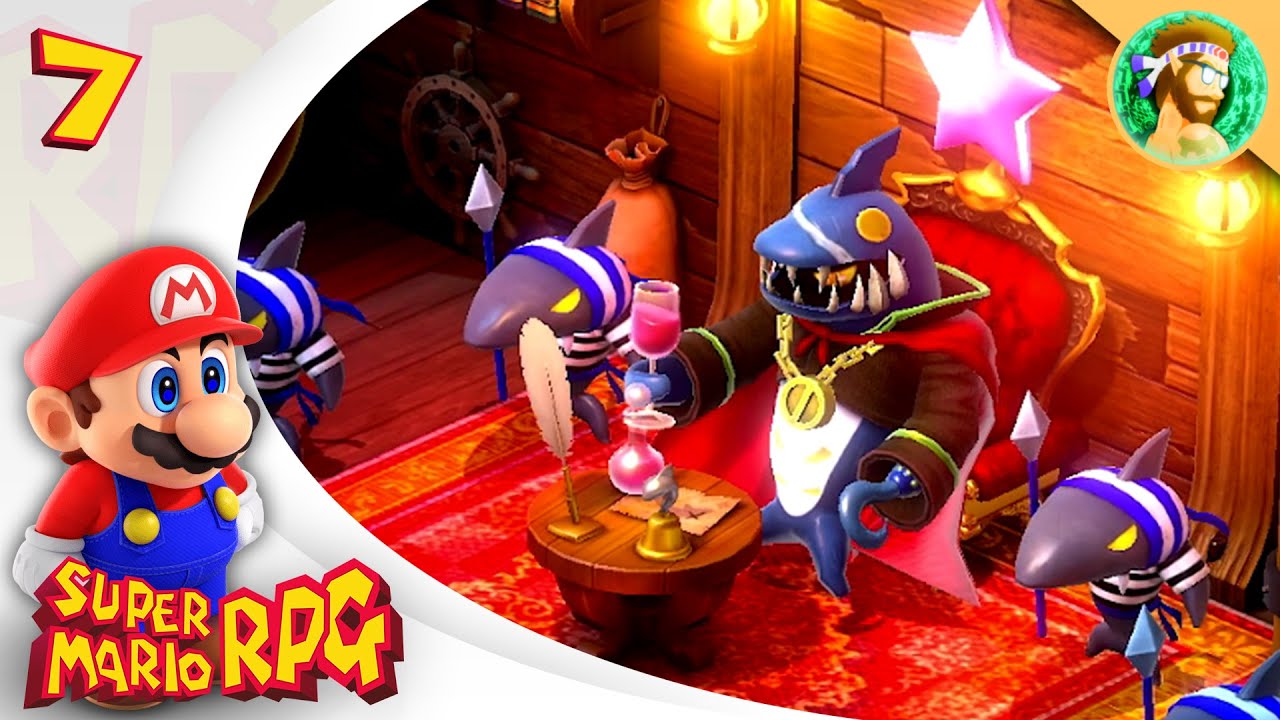 Mario Jumps the Shark! - Blind Super Mario RPG - YouTube