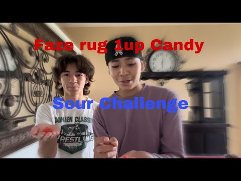 Trying Faze Rug 1UP Sour Challenge!!! - YouTube