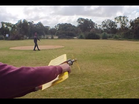 Crazy Control Line Aircraft! - Had to go see what all the noise was and ...