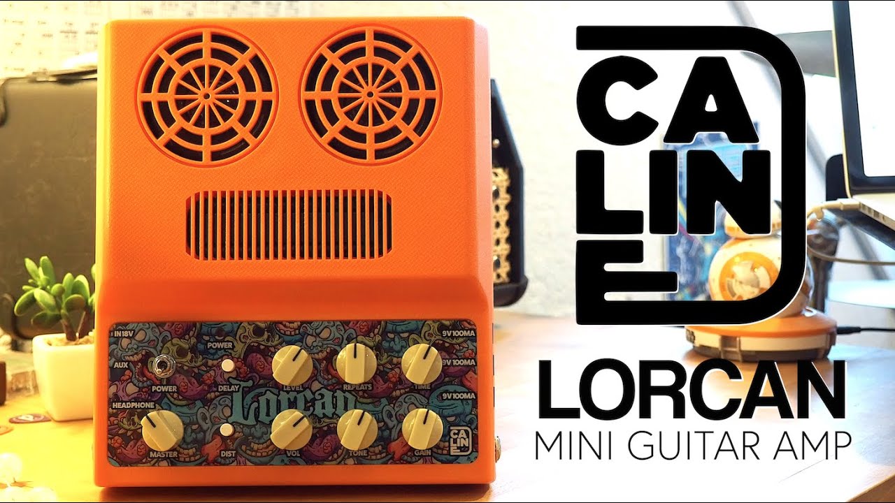 Caline CA-100 G Lorcan Mini Guitar Amp - YouTube