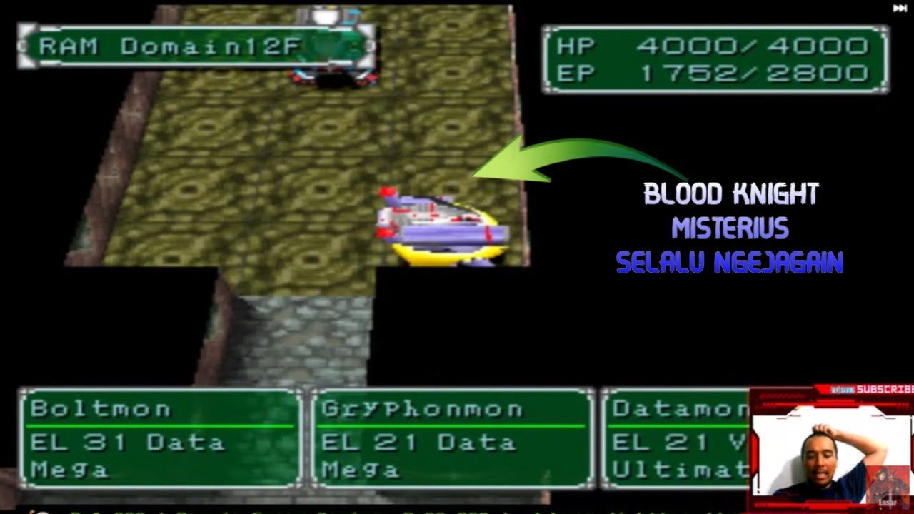 Digimon World 2 Hard Mode Part 27: RAM domain ada Blood Knight ...