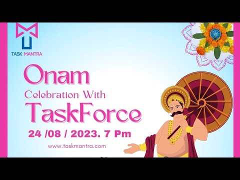 Task Mantra partners programs| Digital Onam- Part 3| Active Task Force😍 ...