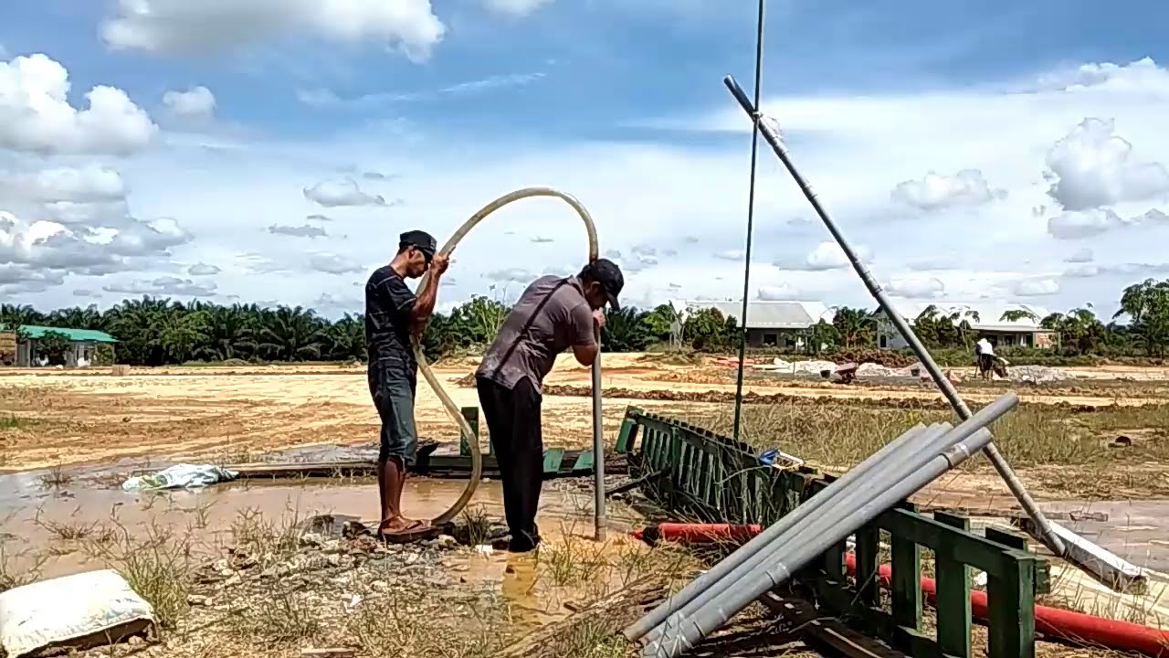 Cara Membuat Sumur Bor Pakai Paralon - YouTube
